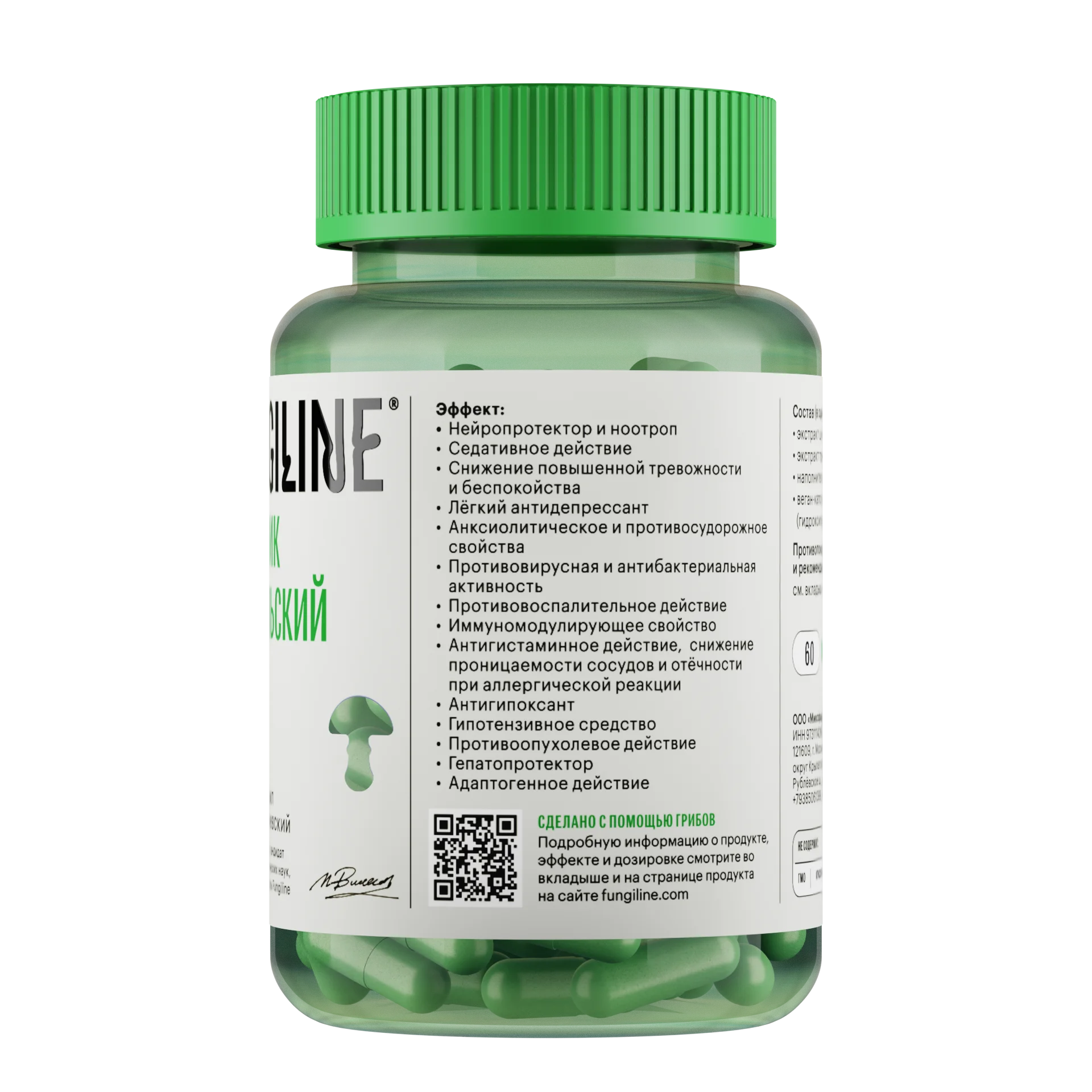 Fungiline – Natural mushroom supplements for your health – Natural ...